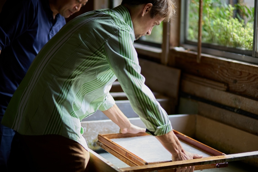 Washi Paper Making workshop | Discover Noto in Japan | NOTO DMC